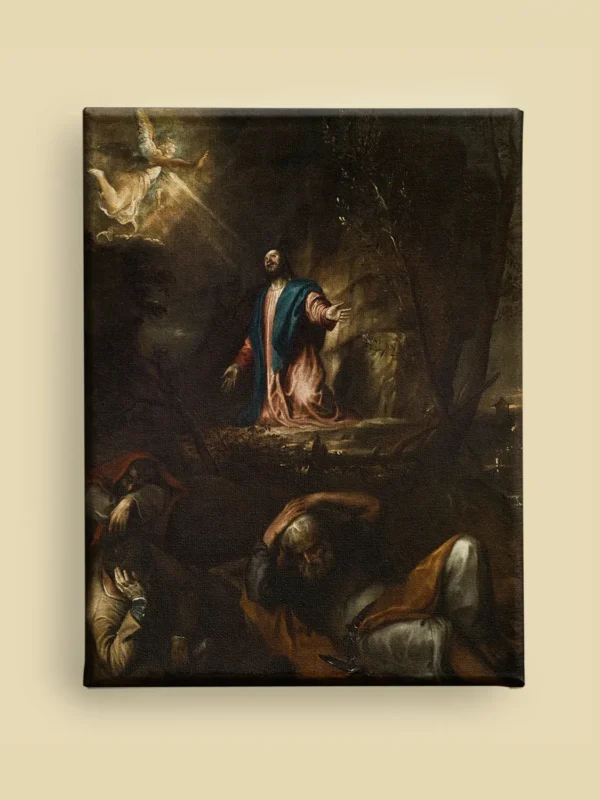 Agony in the Garden by Titian - Canvas Print | Christian Wall Art