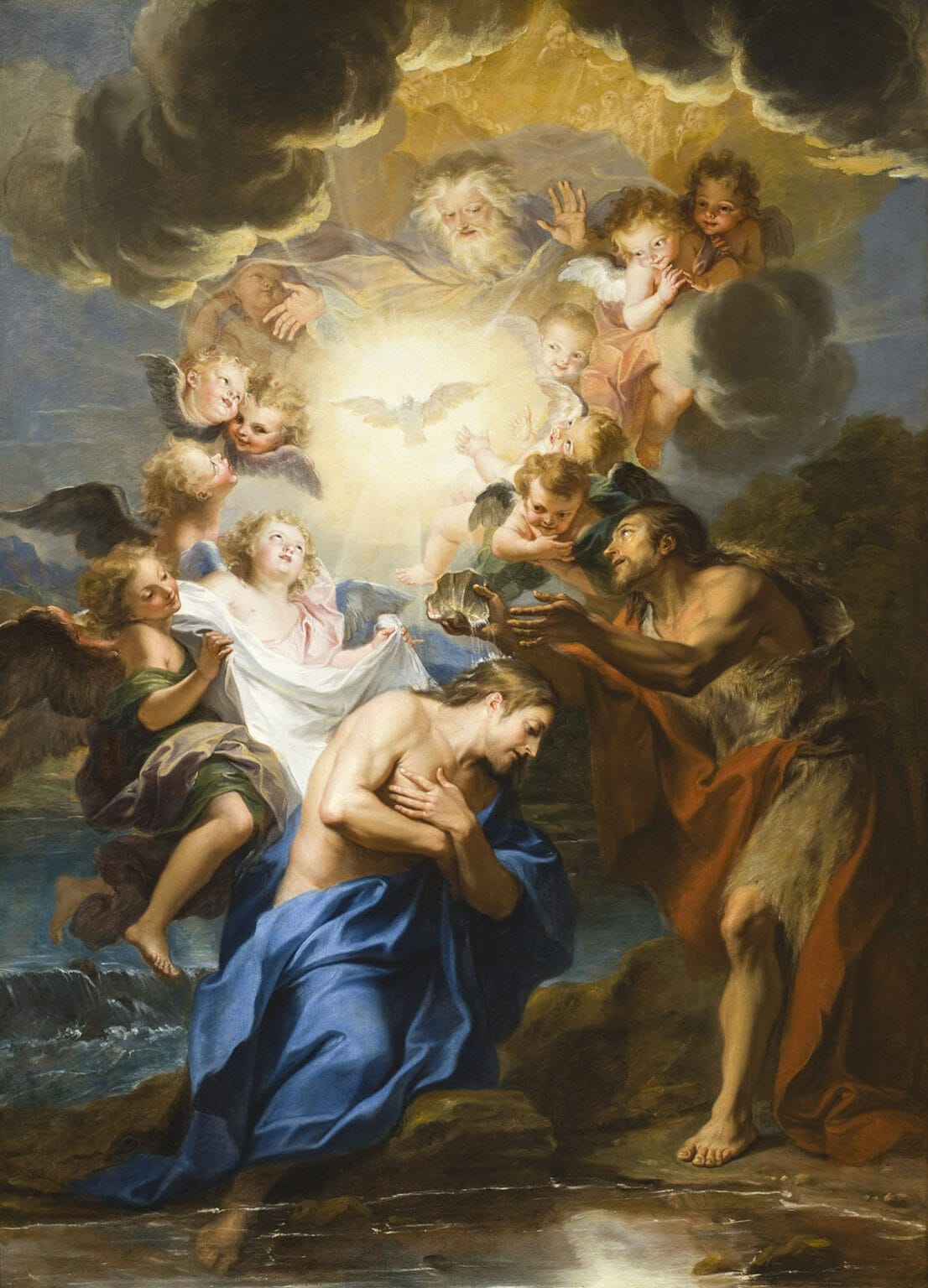 Baptism of Christ paintings Gallery - Christian Art